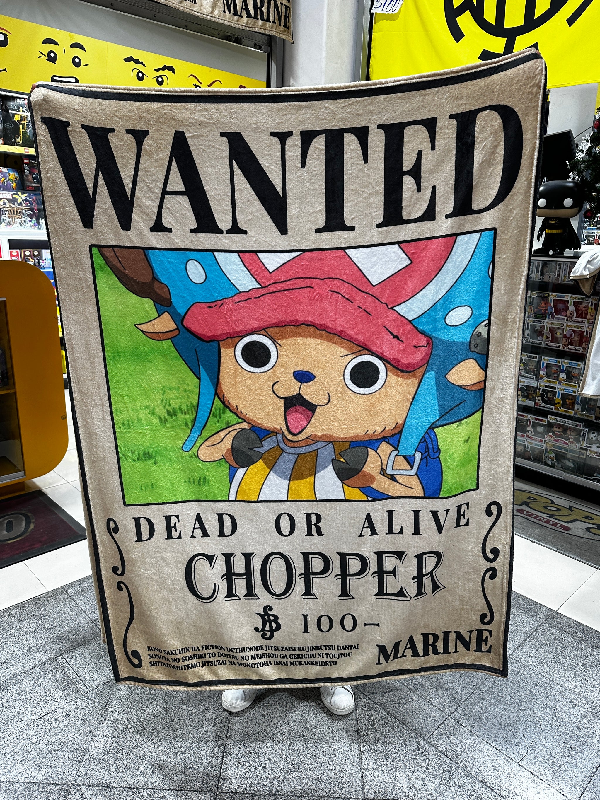 Cobija One Piece Tony Tony Chopper Wanted Cartel Recompensa ...