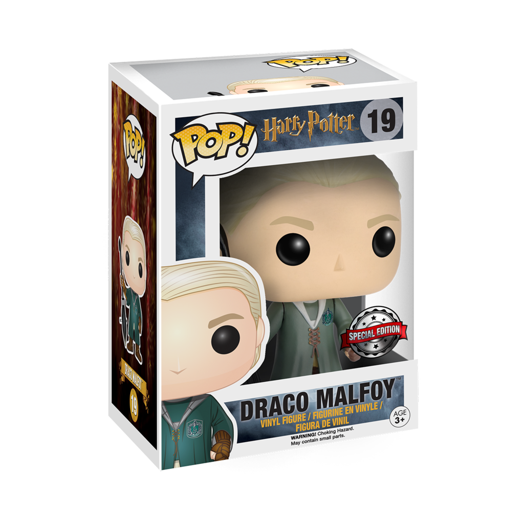 Funko Pop! Harry Potter Draco Malfoy 19 Special Edition – Jugueteria Blokke